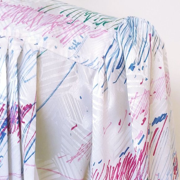 Vintage | Tops | Vintage Retro 98s Squiggle Wiggle Ballpoint Scribble ...